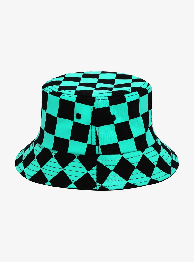 Demon Slayer: Kimetsu no Yaiba Tanjiro Embroidered Bucket Hat ...