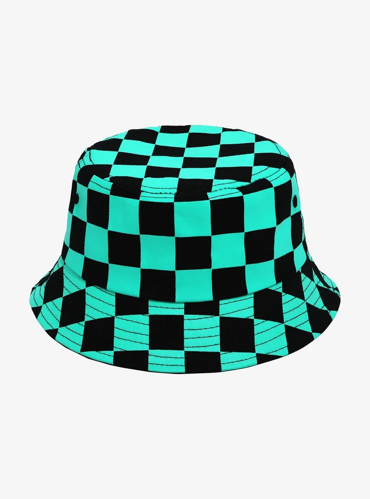 Demon Slayer: Kimetsu no Yaiba Tanjiro Embroidered Bucket Hat ...