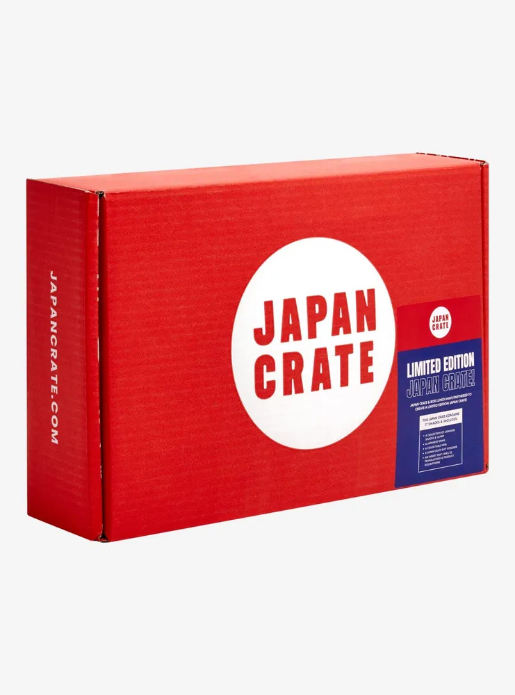 Boxlunch Japan Crate Red Japanese Snack Box - BoxLunch Exclusive | Mall ...