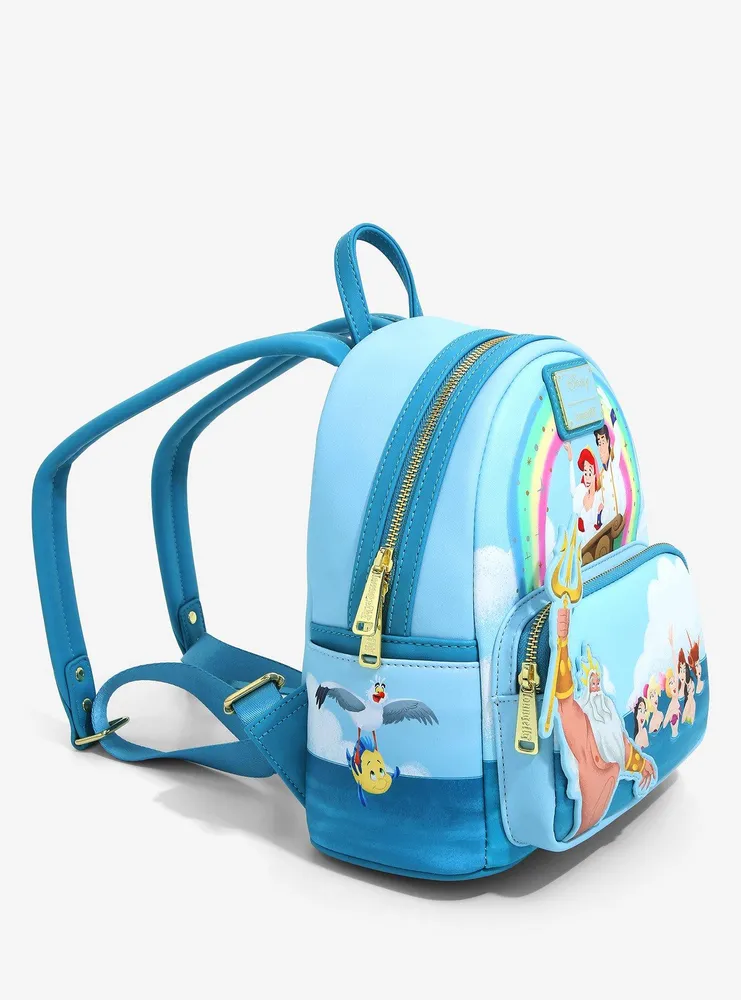 Loungefly Disney Ariel & Prince Eric Wedding Mini Backpack | Mall of ...
