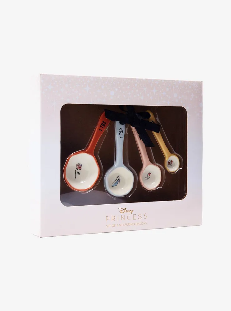 Boxlunch Disney Princess Icons Measuring Spoon Set - BoxLunch Exclusive ...