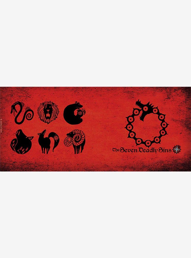 Anime Merch The Seven Deadly Sins Emblems Mug Set | Mall of America®