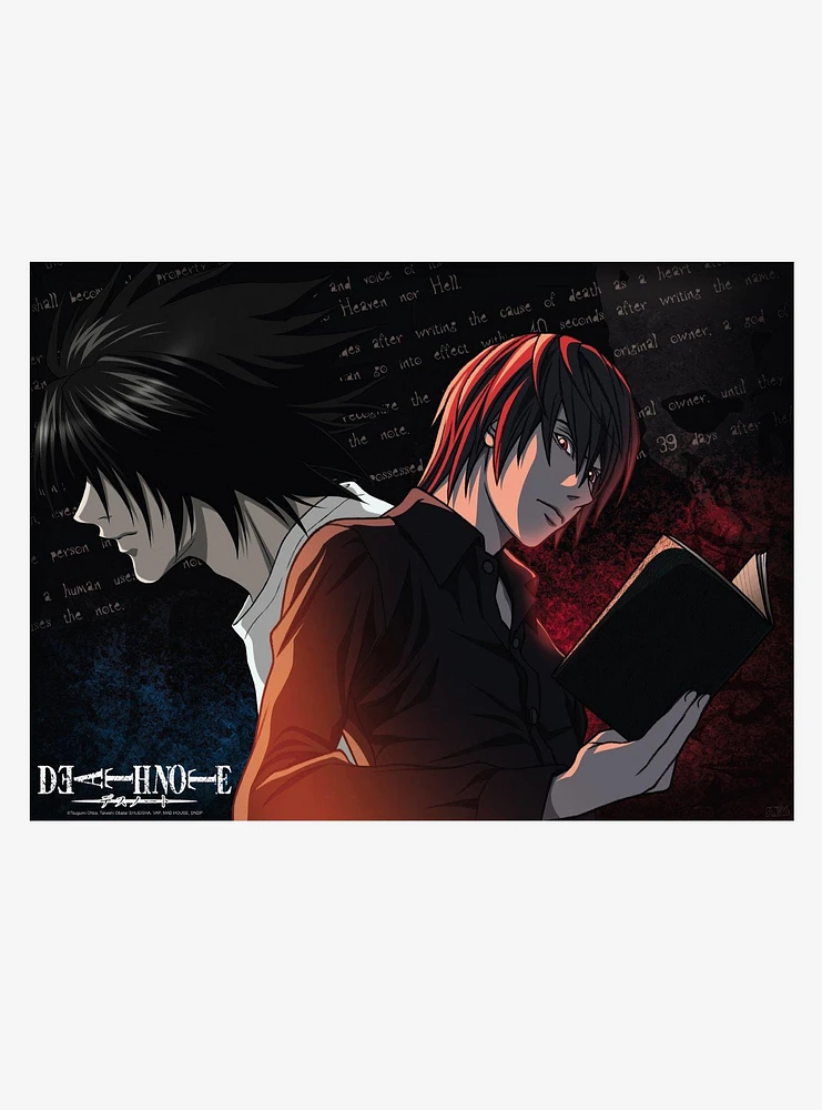 Hot Topic Death Note L vs Light & Misa Boxed Poster Set | Mall of America®