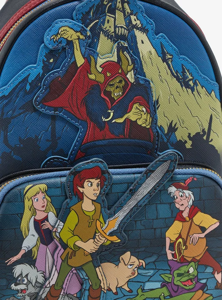 Boxlunch Loungefly Disney The Black Cauldron Group Portrait Mini ...