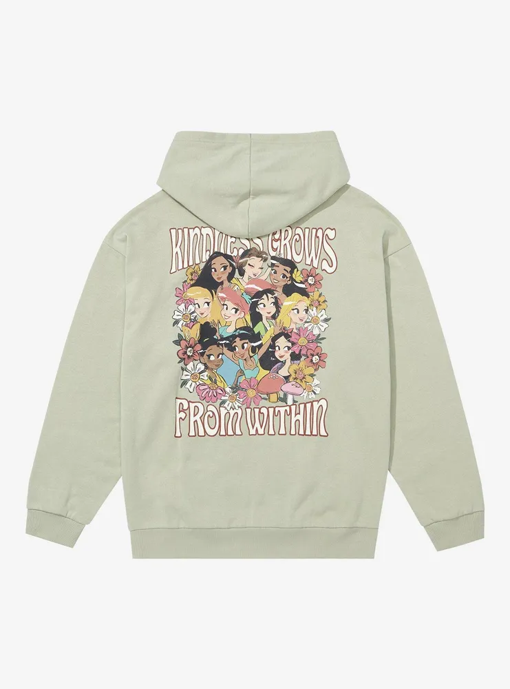 Boxlunch Disney Princesses Kindness Grows Floral Hoodie - BoxLunch ...