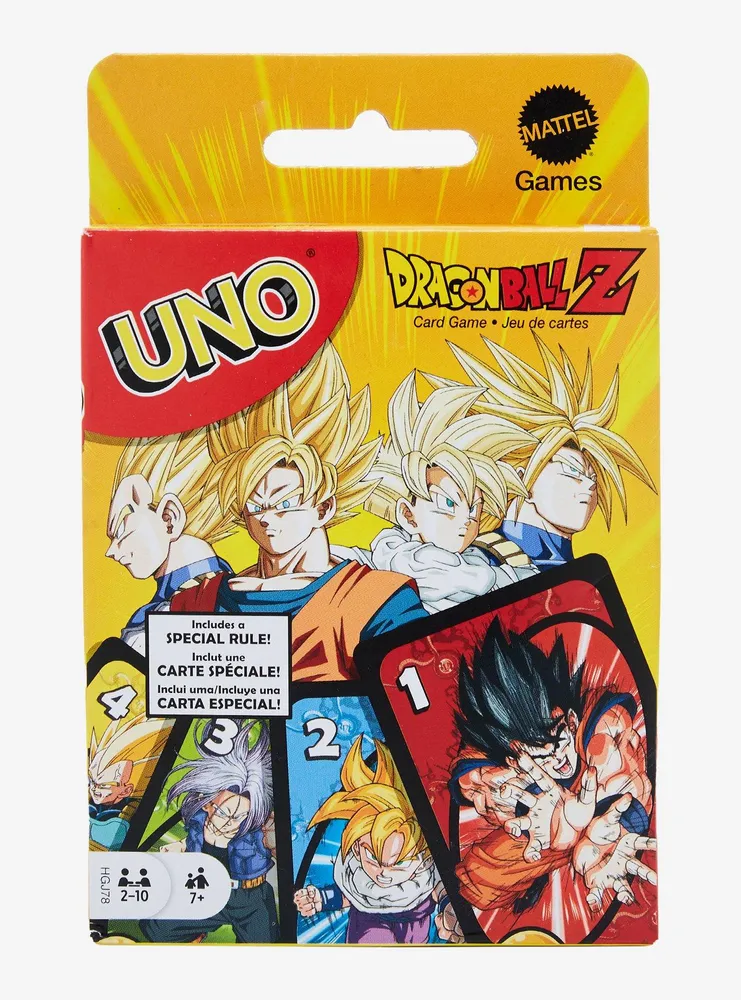 Boxlunch Uno: Dragon Ball Z Edition Card Game | Mall of America®