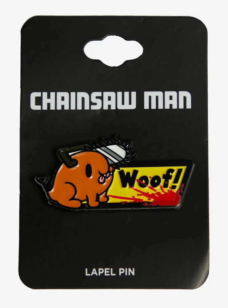 Boxlunch Chainsaw Man Pochita Woof Enamel Pin - BoxLunch Exclusive ...