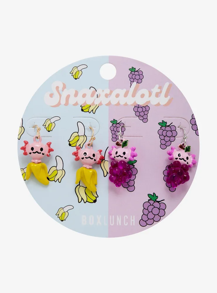 Boxlunch Axolotl Fruit Earring Set - BoxLunch Exclusive at Mall of ...
