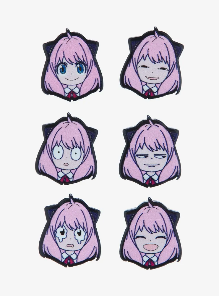 Boxlunch Spy x Family Anya Forger Expressions Mix and Match Earring Set ...