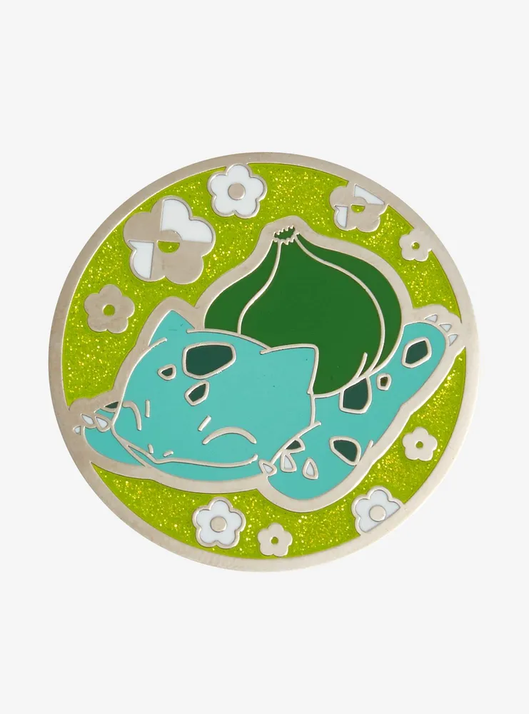 Boxlunch Pokémon Sleeping Bulbasaur Enamel PopSocket | Mall of America®