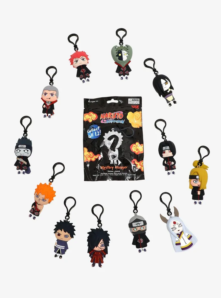 Naruto Shippuden Characters Blind Bag Figural Bag Clip at Mall of ...