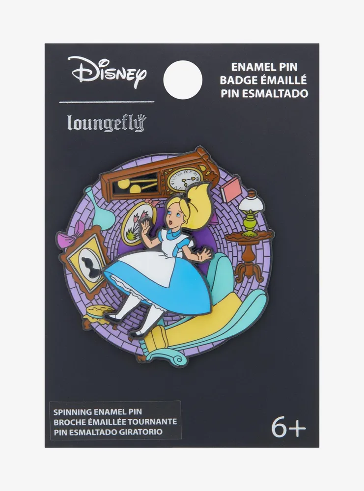 Hot Topic Loungefly Disney Alice In Wonderland Enamel Pin | Mall of ...