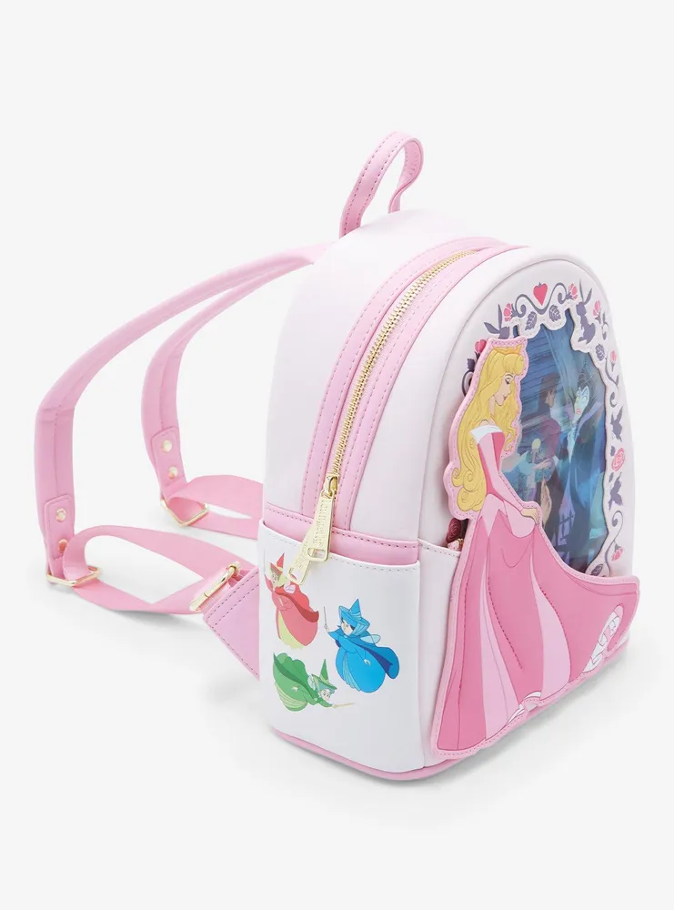 Boxlunch Loungefly Disney Sleeping Beauty Lenticular Portrait Mini ...