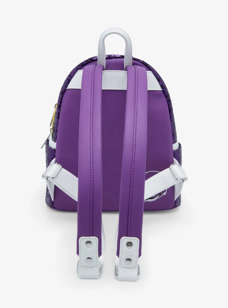 Football Loungefly NFL Minnesota Vikings Sequin Mini Backpack | Mall of ...