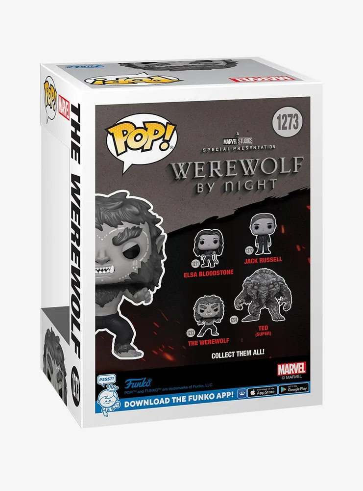 Marvel Funko Pops Funko Pop! Marvel Werewolf By Night The Werewolf ...