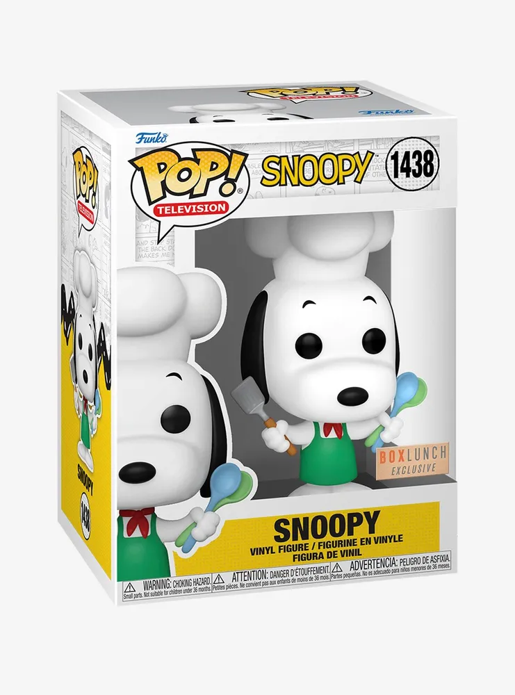 Peanuts Funko Pop! Television Peanuts Chef Snoopy Vinyl Figure ...