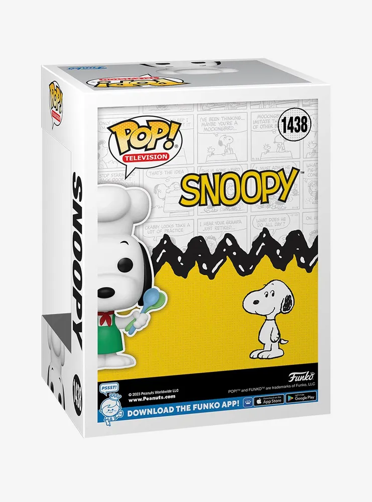 Peanuts Funko Pop! Television Peanuts Chef Snoopy Vinyl Figure ...