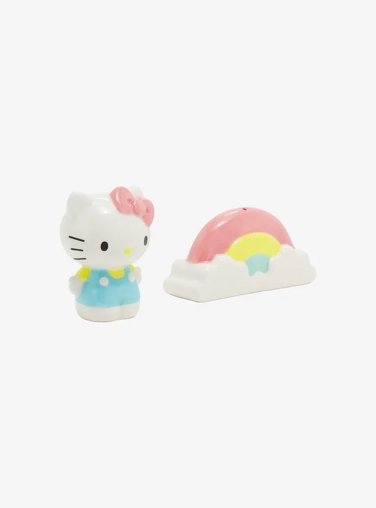 Boxlunch Sanrio Hello Kitty Rainbow Salt and Pepper Shaker Set | Mall ...