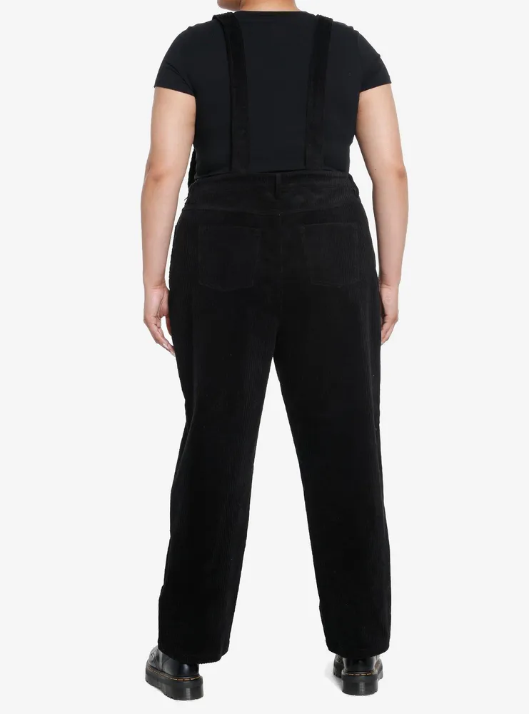 Hot Topic Thorn And Fable Mushroom Embroidered Corduroy Girls Overalls