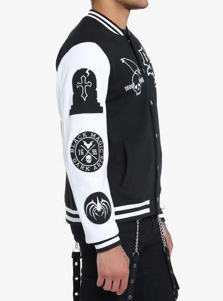 Hot Topic Occult Patches Varsity Jacket | Mall of America®