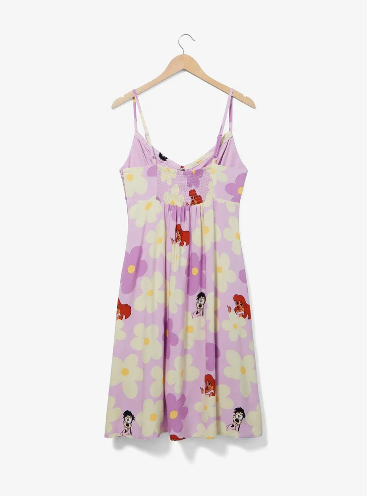 Boxlunch Disney A Goofy Movie Floral Max & Roxanne Tank Dress ...