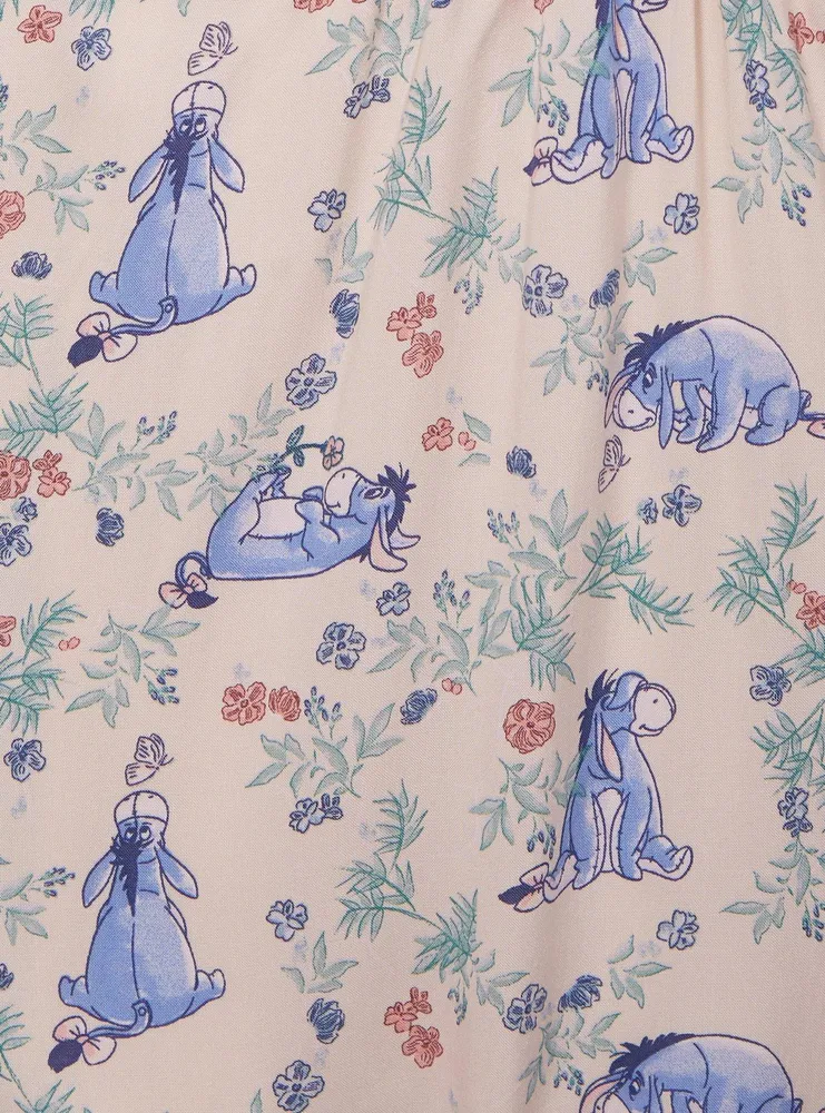 Disney Her Universe Disney Winnie the Pooh Eeyore Floral Allover Print ...