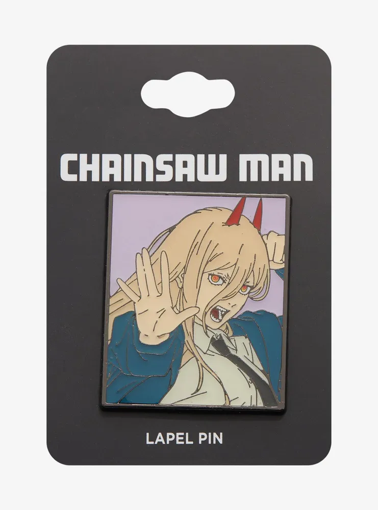 Boxlunch Chainsaw Man Power Portrait Enamel Pin - BoxLunch Exclusive ...
