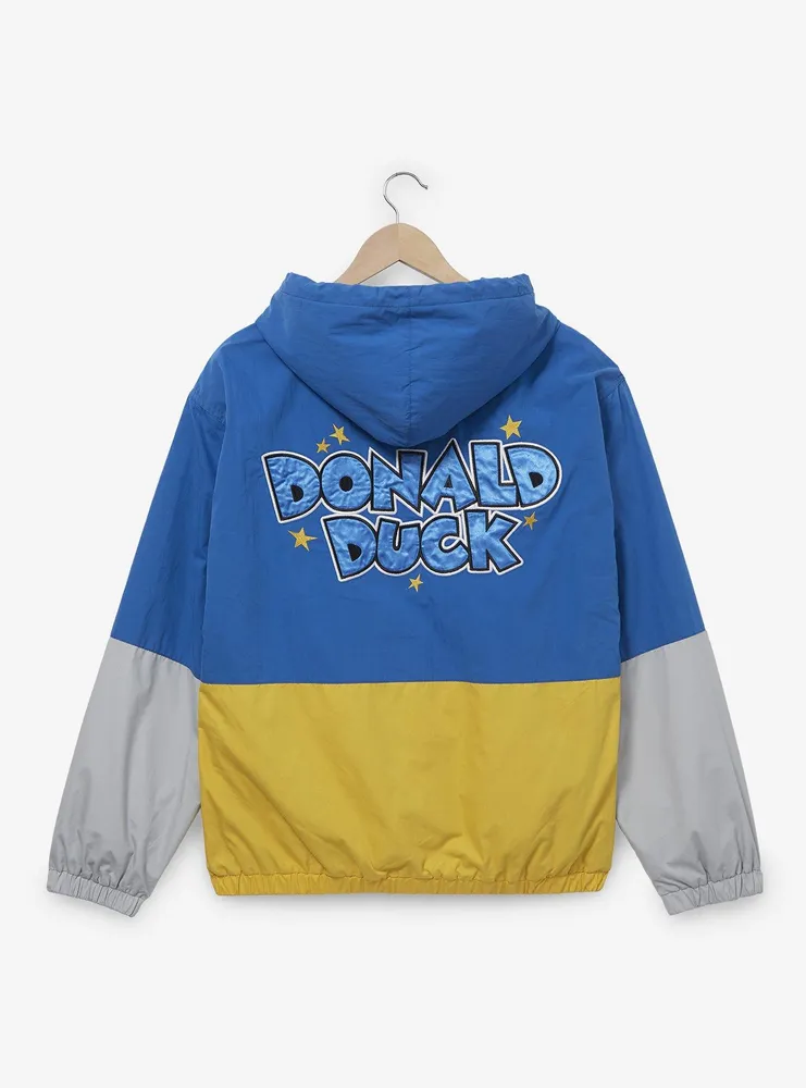 Boxlunch Disney 100 Donald Duck Oh Boy Windbreaker Jacket - BoxLunch ...