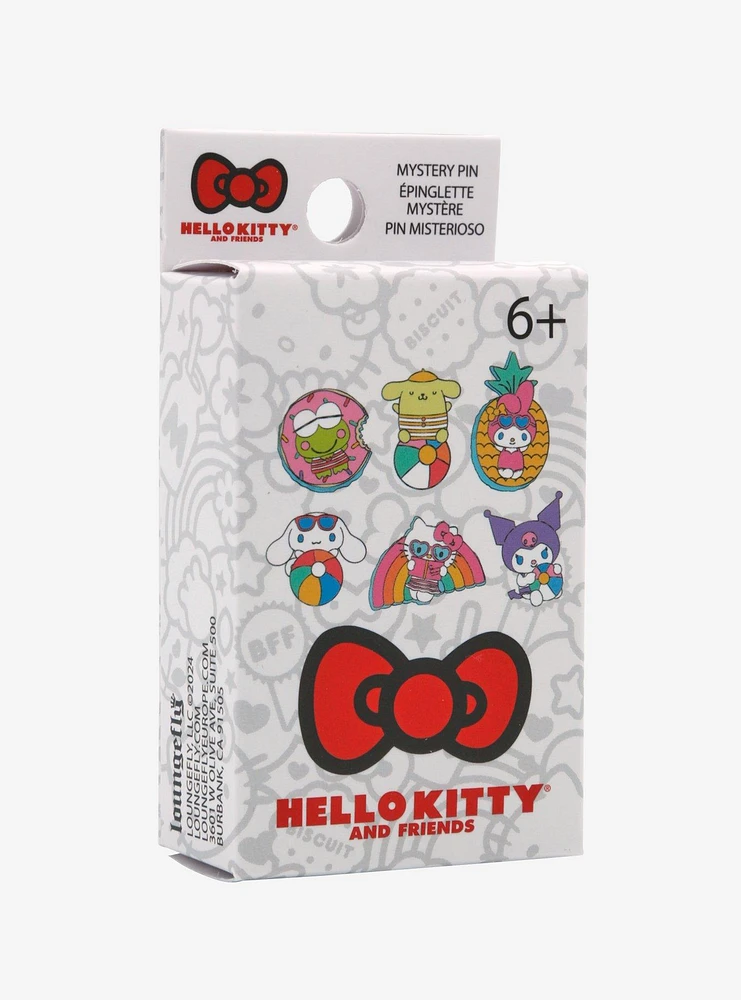 Hot Topic Loungefly Hello Kitty And Friends Pool Float Blind Box Enamel Pins | Mall of America®