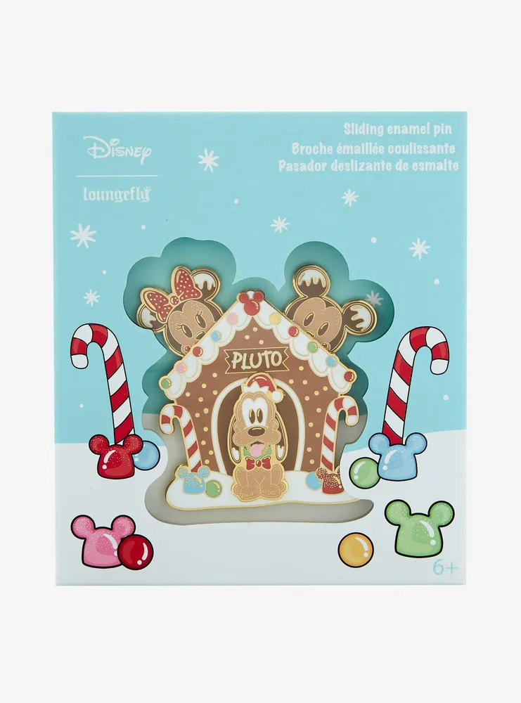 Hot Topic Loungefly Disney Mickey Mouse And Friends Gingerbread House ...