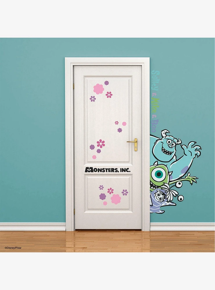 Hot Topic Disney Pixar Monsters Inc. Peel And Stick Giant Wall Decals ...
