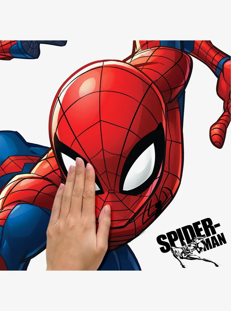 Marvel Spider-Man Growth Chart Giant Peel & Stick Wall Decals at Mall ...