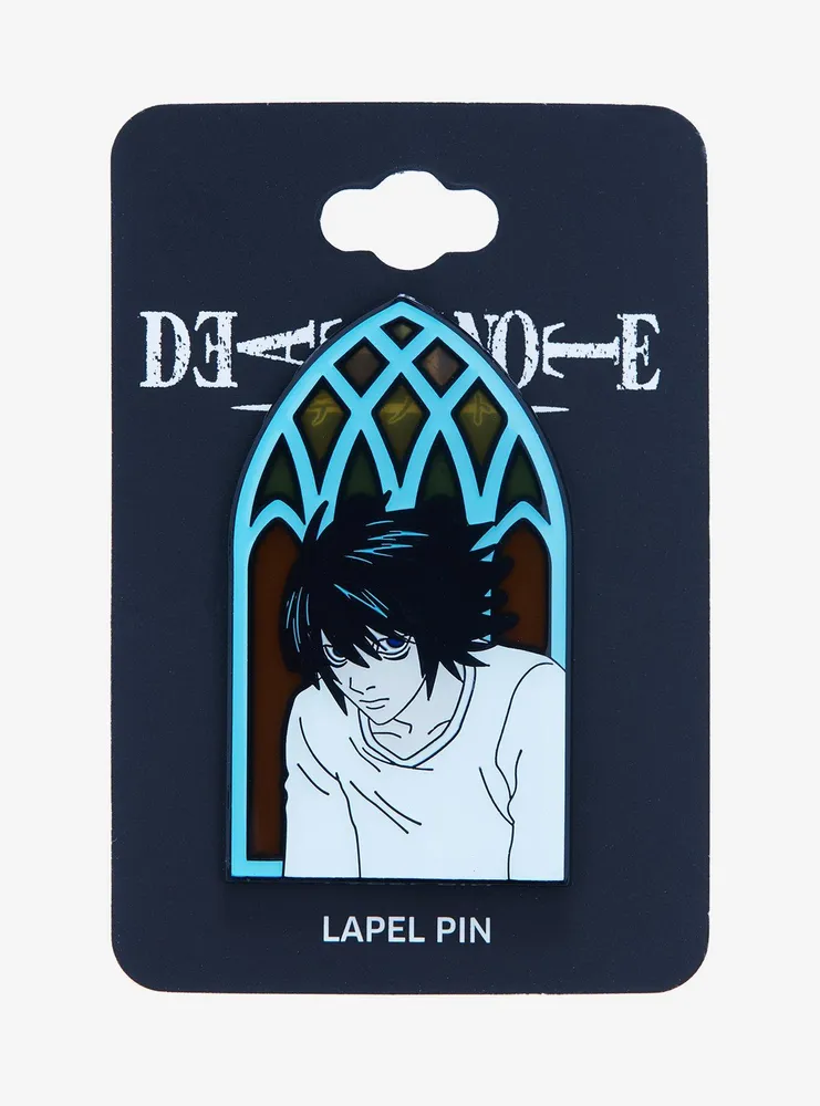 Boxlunch Death Note L Stained Glass Enamel Pin - BoxLunch Exclusive ...
