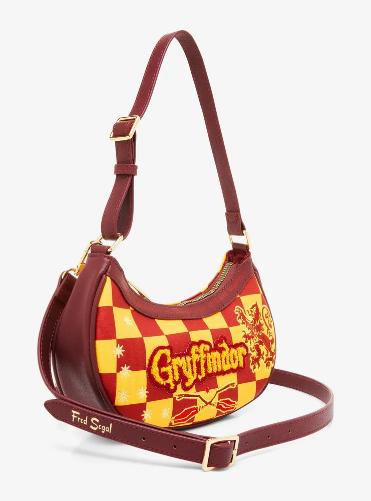 Harry Potter Fred Segal Harry Potter Gryffindor Checkered Crossbody Bag ...
