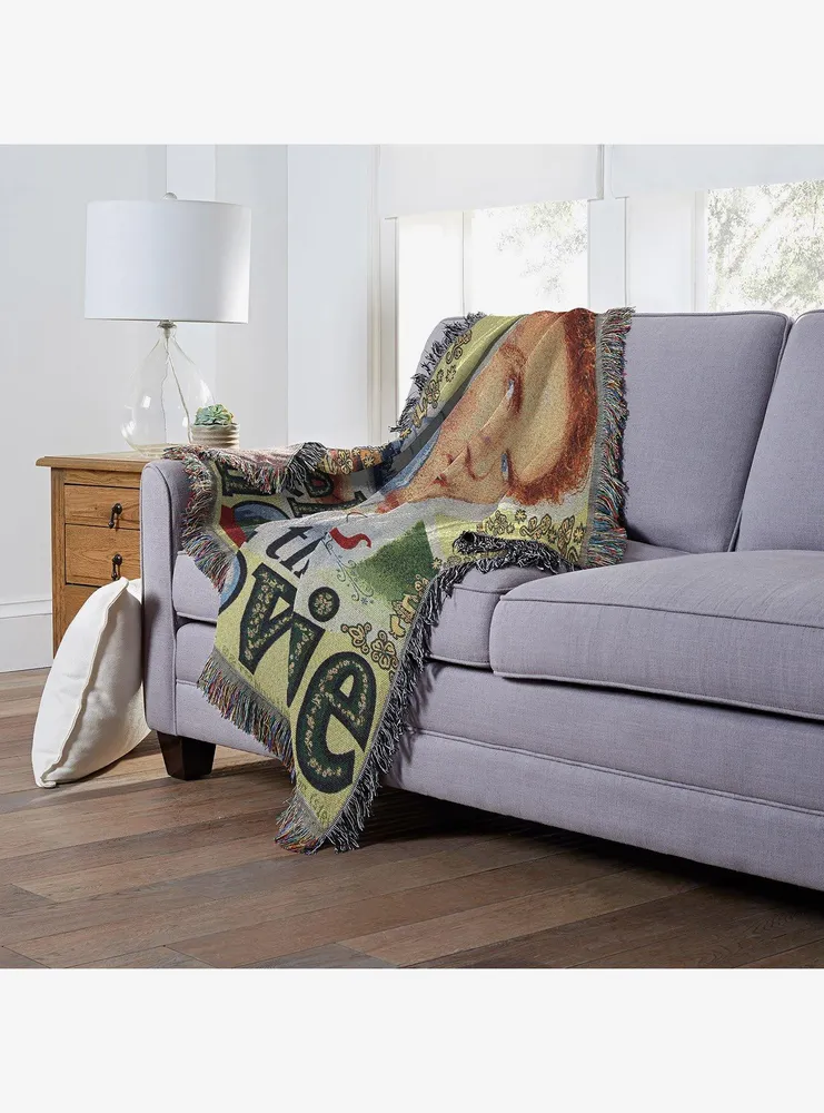 Boxlunch Elf Elffin Movie Woven Tapestry Throw Blanket at Mall of ...