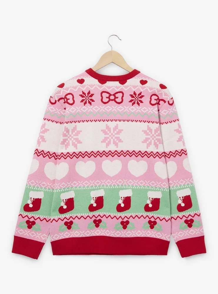 Boxlunch Sanrio My Melody Winter Icons Holiday Sweater - BoxLunch ...