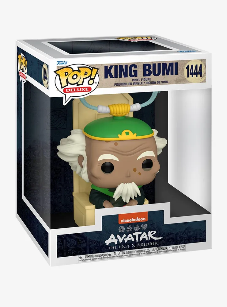Hot Topic Funko Avatar: The Last Airbender Pop! Deluxe King Bumi Vinyl ...