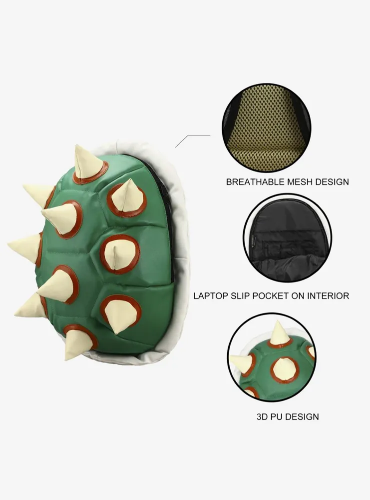 Boxlunch Nintendo Super Mario Bros. Bowser Shell Backpack | Mall of ...