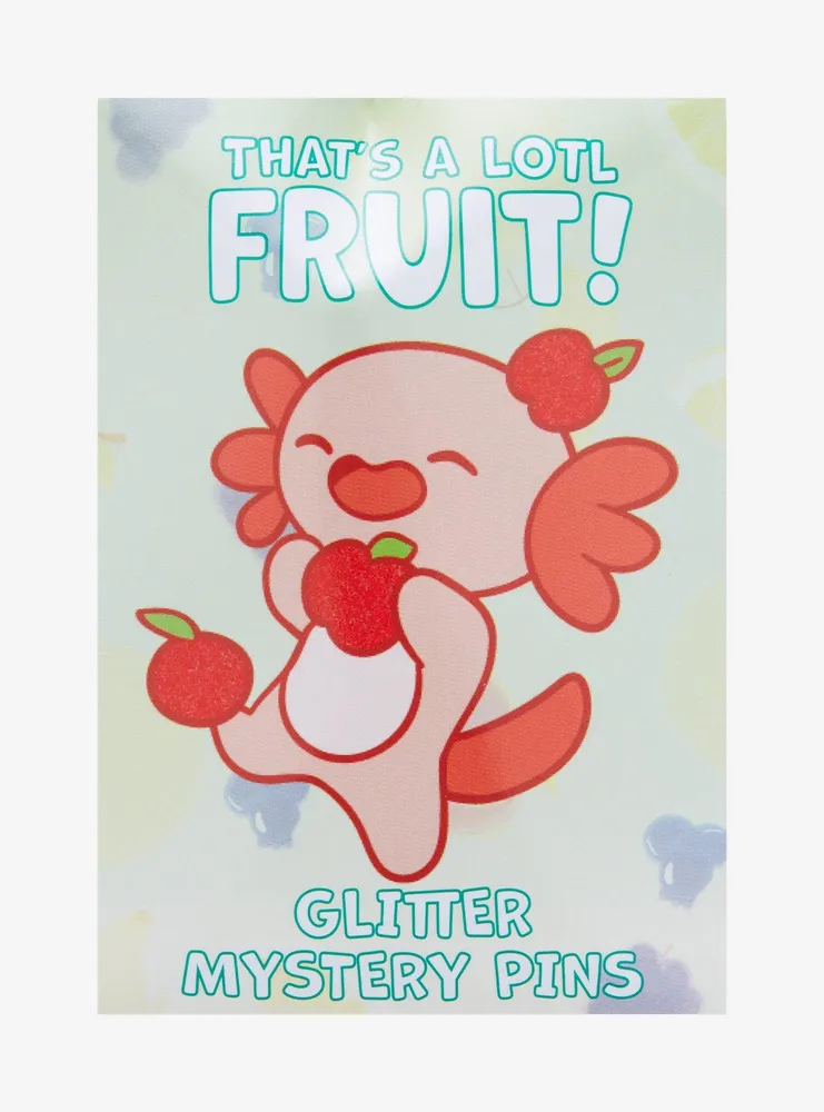 Boxlunch Glitter Fruit Axolotl Blind Bag Pin - BoxLunch Exclusive ...