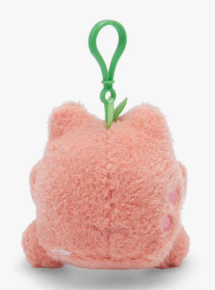 Non-Licensed Cuddle Barn Angry Peach Frog Plush Keychain | Mall of America®