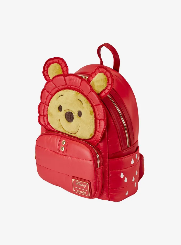 Loungefly Disney Winnie the Pooh Puffer Jacket Pooh Bear Figural Mini ...