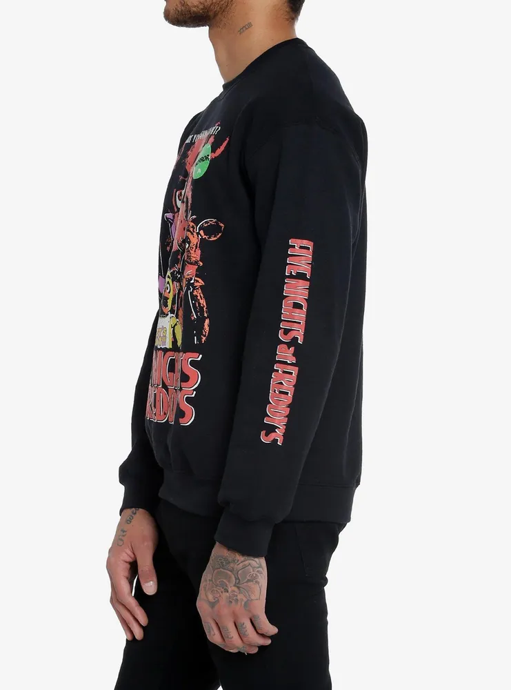 Hot Topic Five Night's At Freddy's Jumbo Animatronics Sweatshirt | Mall ...
