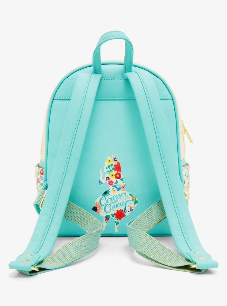 Boxlunch Loungefly Disney Alice in Wonderland Floral Character Portrait ...