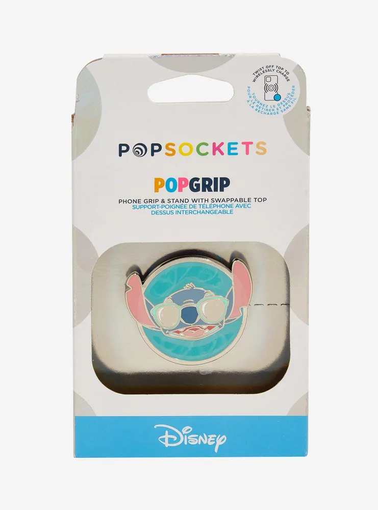 Lilo & Stitch Disney Lilo & Stitch Summertime Stitch Enamel PopSocket ...
