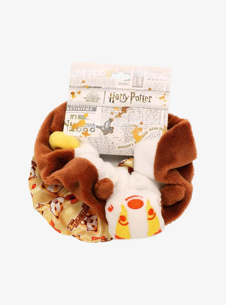 Harry Potter Hufflepuff Figural Badger Scrunchy Set - BoxLunch ...
