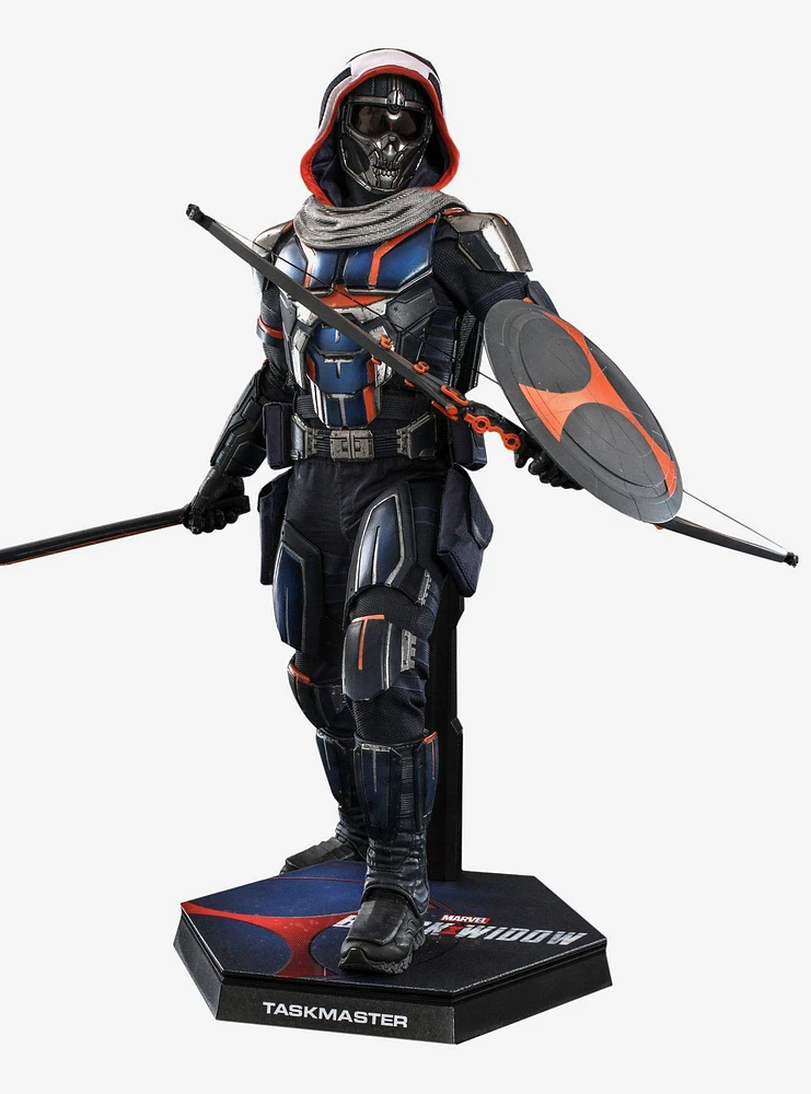 Hot Topic Marvel Black Widow Taskmaster Sixth Scale Figure By Hot Toys ...