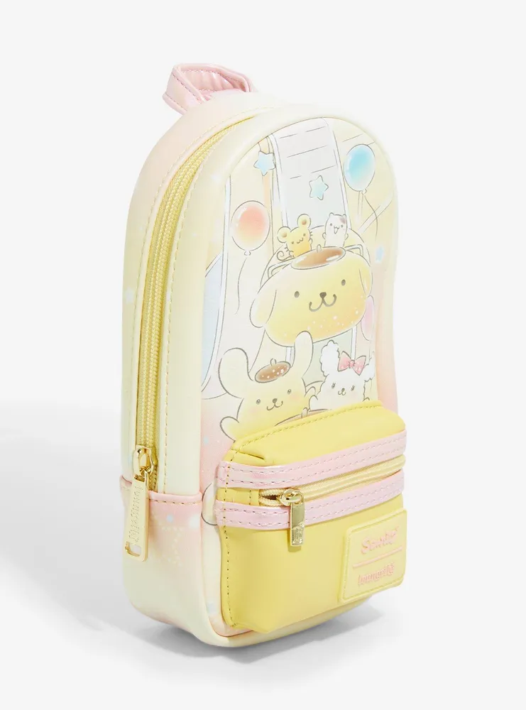 Pompompurin Loungefly Sanrio Pompompurin Roller Coaster Backpack Pencil ...
