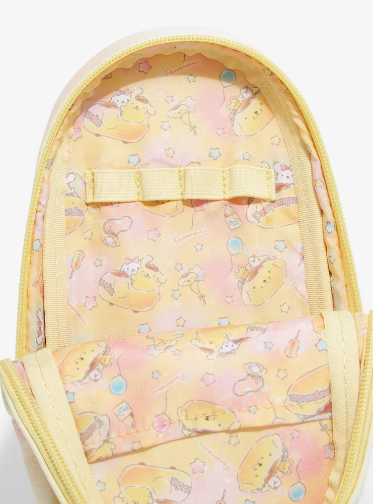 Pompompurin Loungefly Sanrio Pompompurin Roller Coaster Backpack Pencil ...