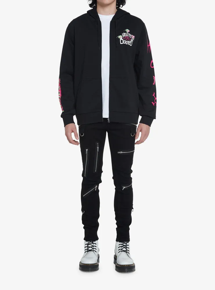 Hot Topic Invader Zim Doom Collage Hoodie | Mall of America®