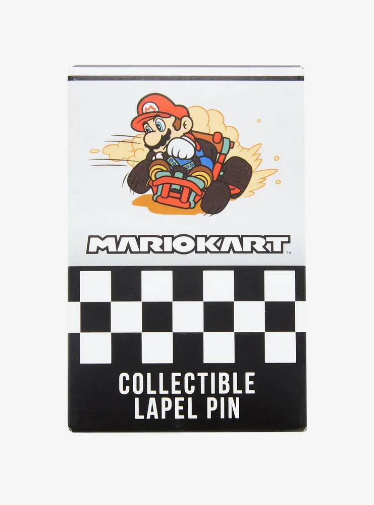 Gamer Nintendo Mario Kart Racing Cup Symbols Blind Box Enamel Pin ...
